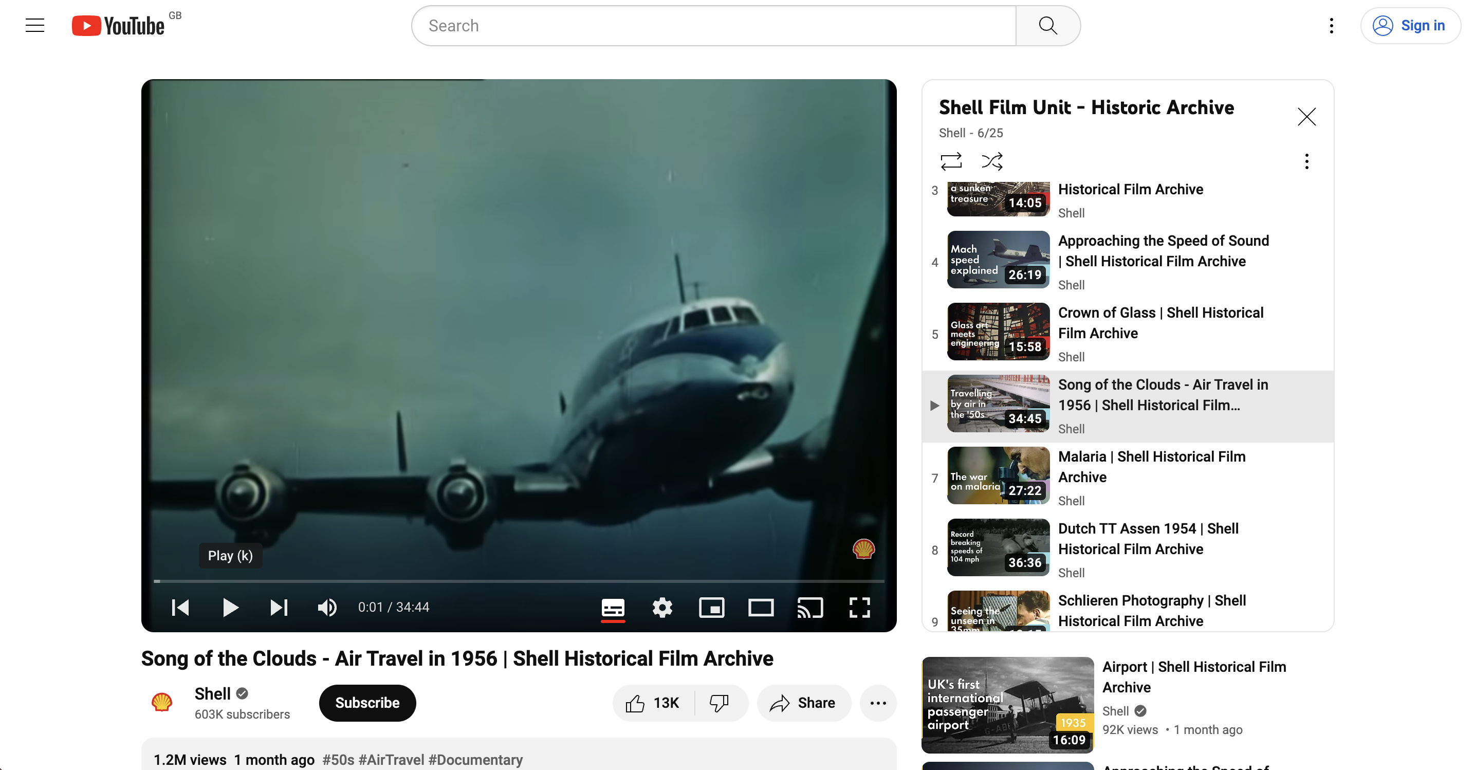Shell’s history archive on YouTube | Bowen Craggs